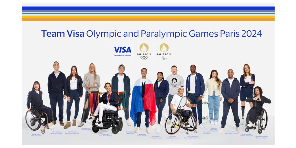 Visa Celebrates The Olympic & Paralympic Games Paris 2024 With Expanded ...